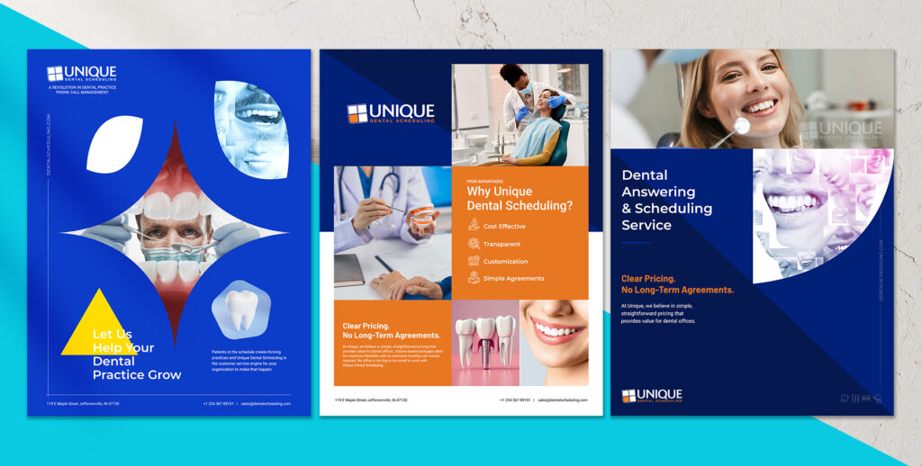 Unique Dental Scheduling - Branding & Identity Design - Creative ...